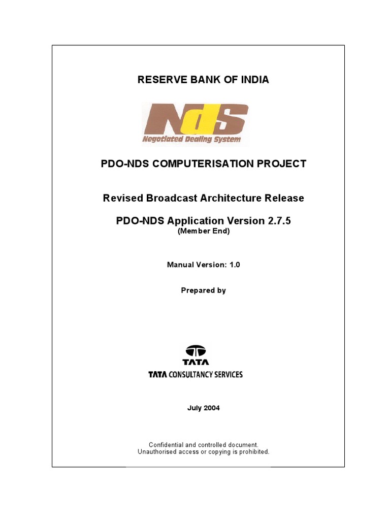 Revised Trade Message Broadcast Architecture | PDF | Operating System ...