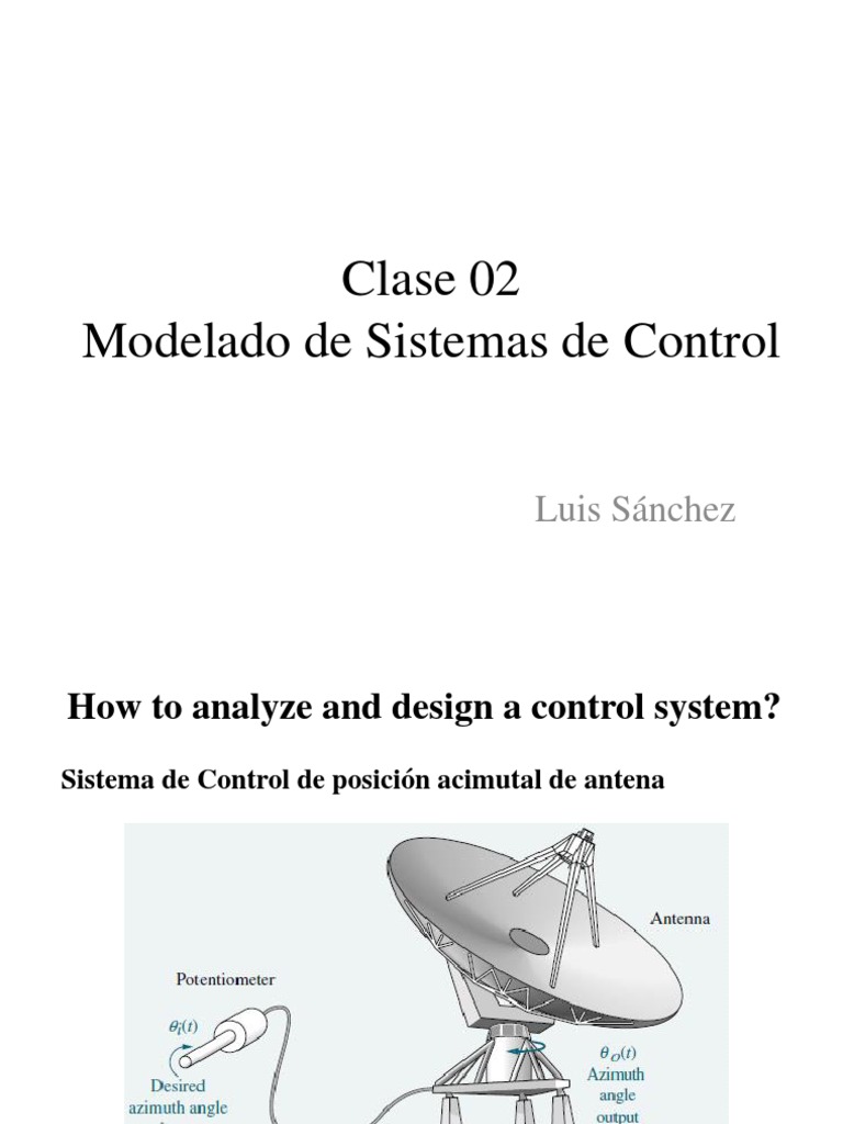 Control Systems Modeling Guide | PDF | Laplace Transform | Signal Processing