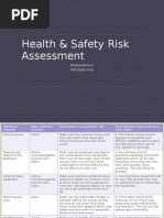 Risk Assessment Template For Film and Video Production | PDF | Risk ...