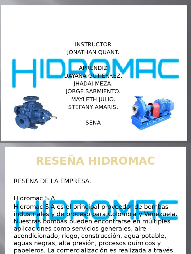 HIDROMAC | PDF