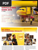DHL Express Weights & Sizes - ENG 2023 | PDF | Pallet | Weight