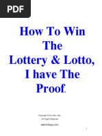 The Secret To Winning Lotto Prizes (Almost) Every Week | PDF | Lottery ...