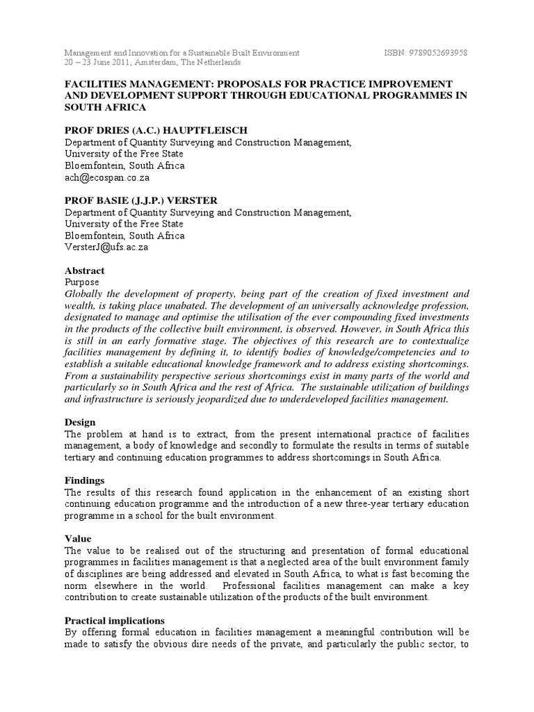 Sustainable Built Environment | PDF | Competence (Human Resources ...