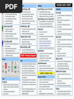 Scrum Cheat Sheet | PDF | Scrum (Software Development) | Production And ...