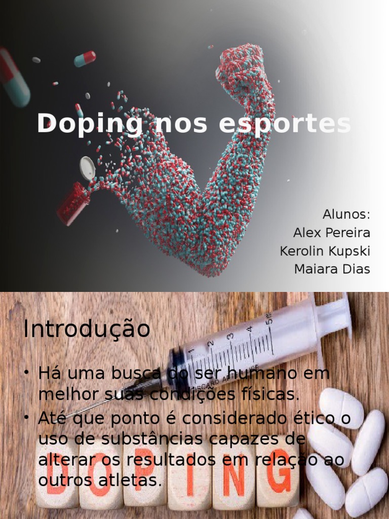 O doping no esporte: uma análise das complexidades éticas envolvidas ...
