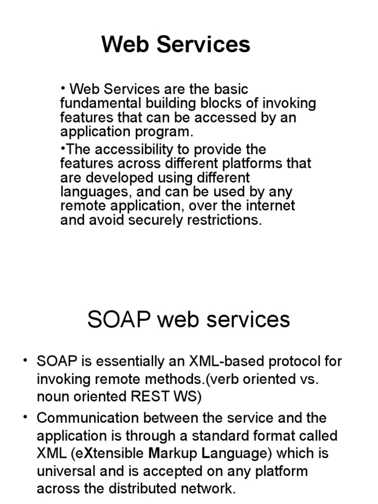 SOAP Web Services | Soap | Web Service