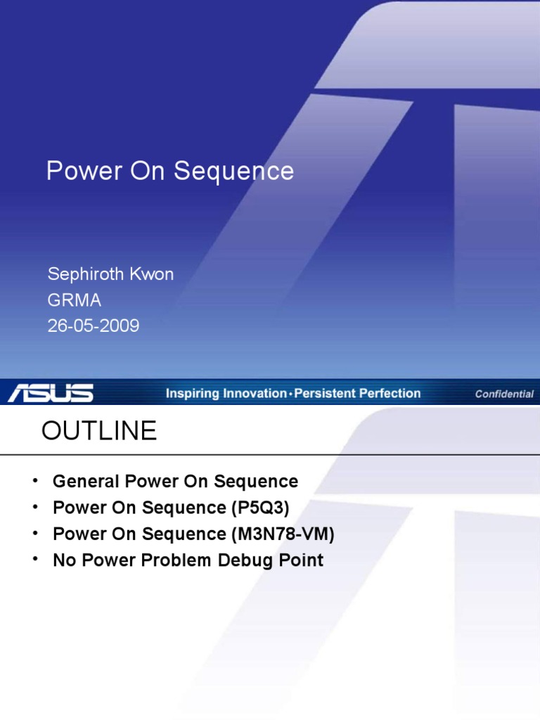 LESSON 3 - Power On Sequence Introduction | PDF