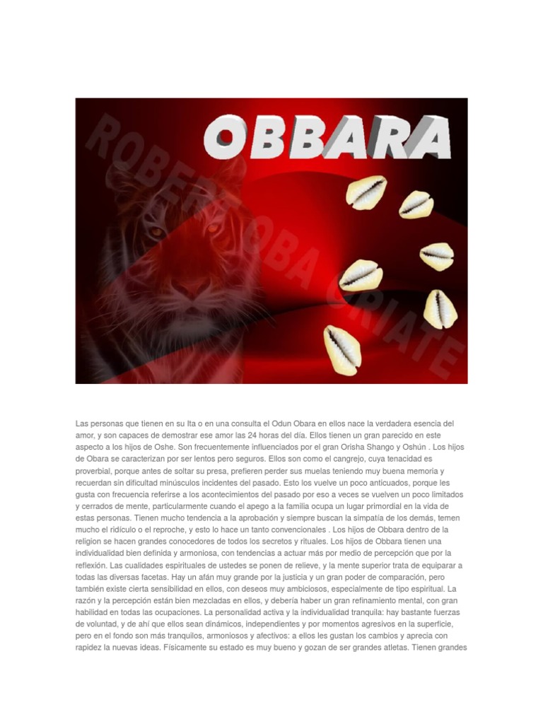 Obara 6 | PDF | Amor | Mente