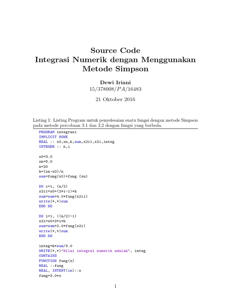 Lampiran Source Code | PDF | Metode & Bahan Ajar | Komputer