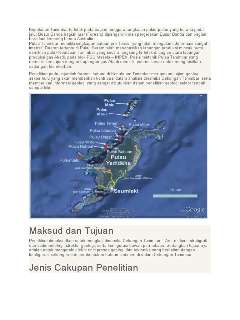 Tanimbar | PDF