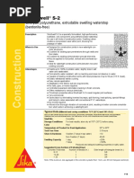 Sika® SwellStop | PDF | Concrete | Adhesive