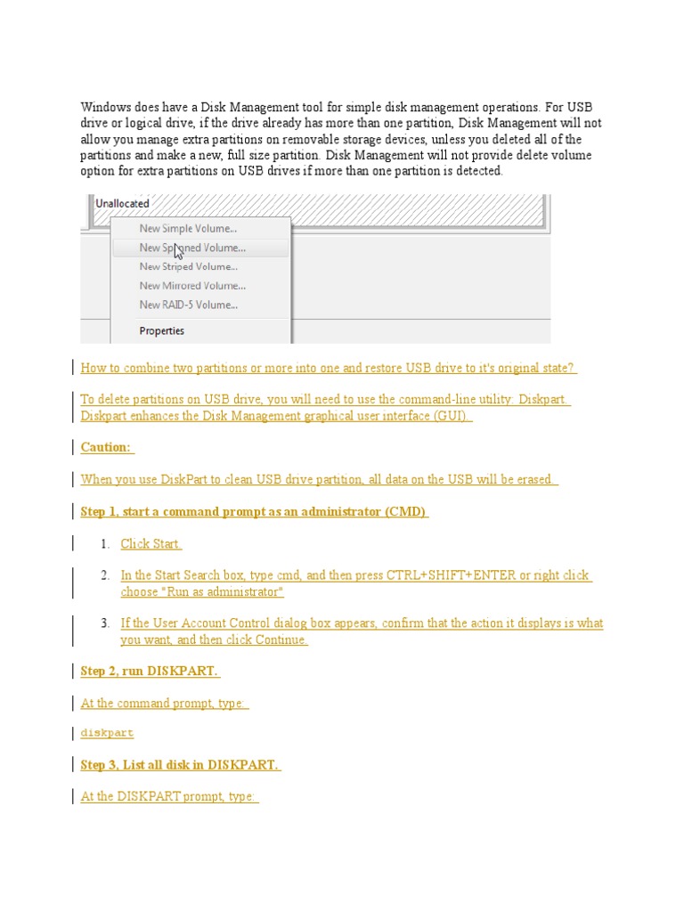 Disk Part | PDF | Computers