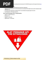 Standar Tanda APAR Menurut | PDF