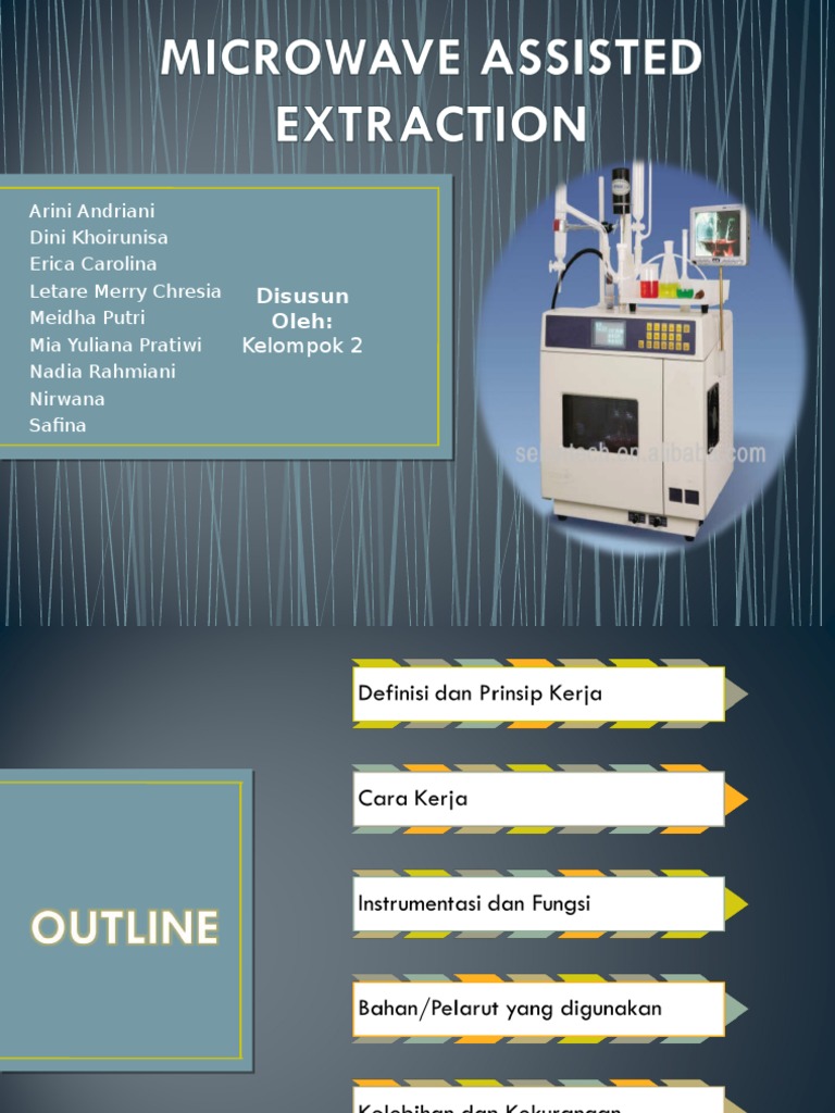 Kelompok 2-Microwave Assisted Extraction