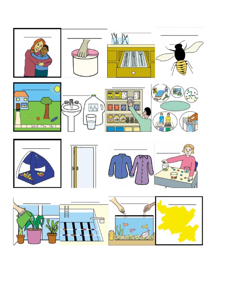 Campos Semánticos Colores Cuerpo Ropa Vocales | PDF