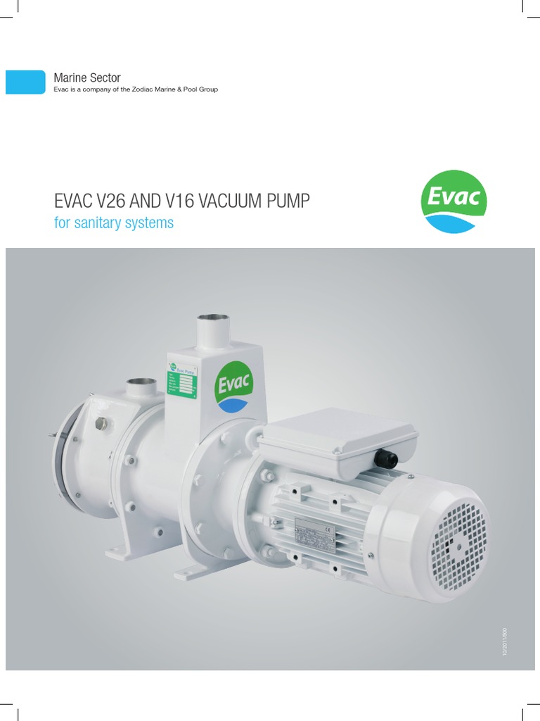 Evac Pump Leaflet 0911 (1) 0 | PDF