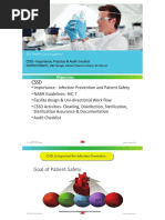 Standard Operating Procedure For CSSD | PDF | Sterilization (Microbiology)