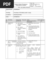 HSD Unloading Sop | PDF | Diesel Engine | Tanks