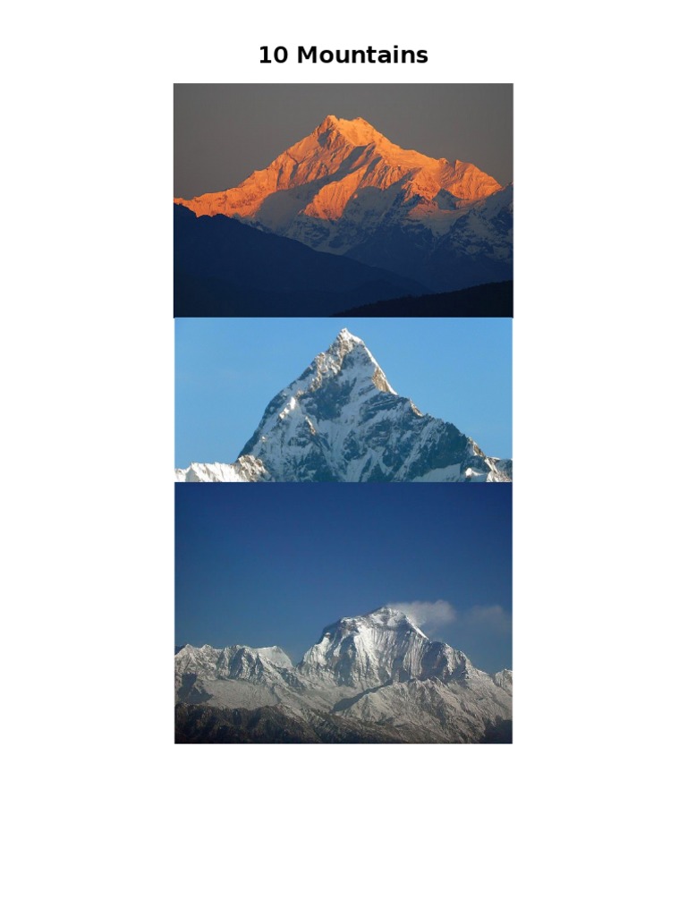 Mountains | PDF