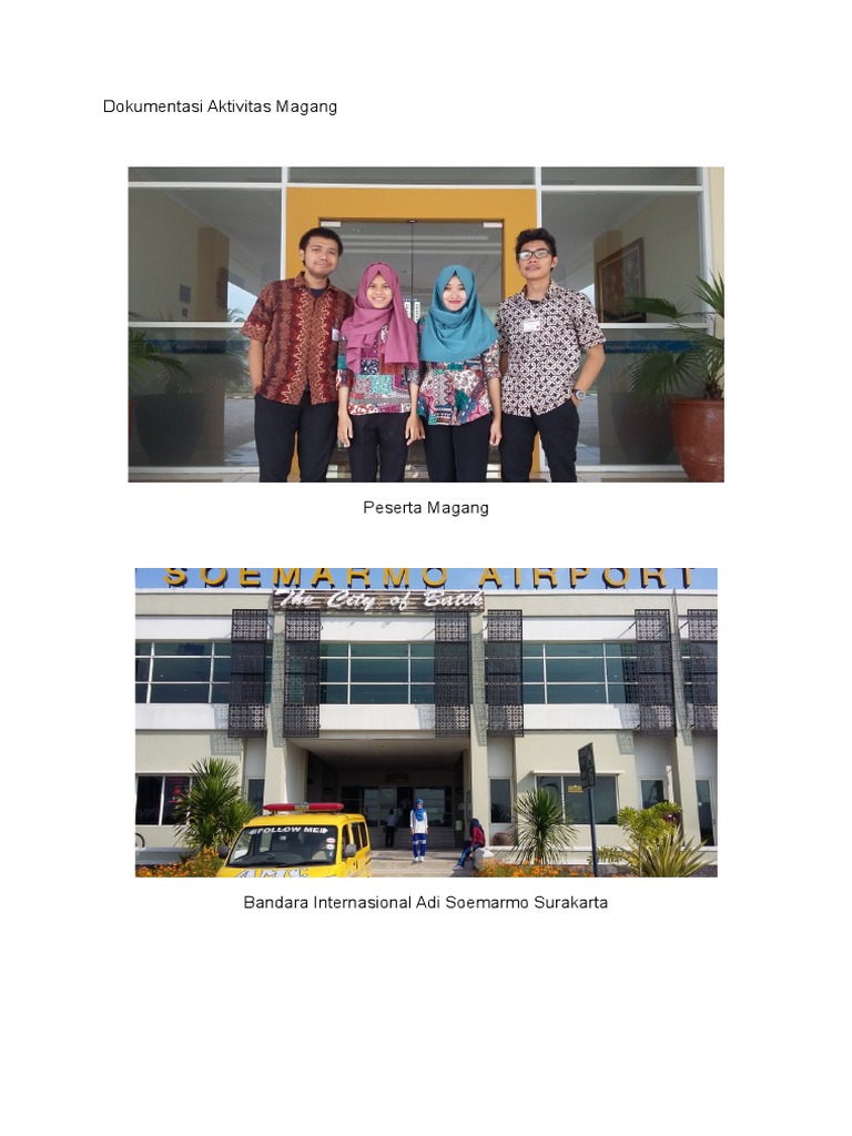 Dokumentasi Aktivitas Magang | PDF