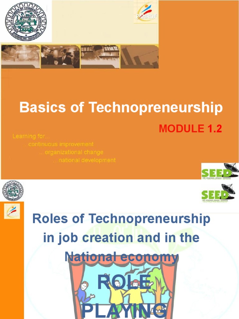 Understanding Technopreneurship Basics | PDF | Venture Capital ...