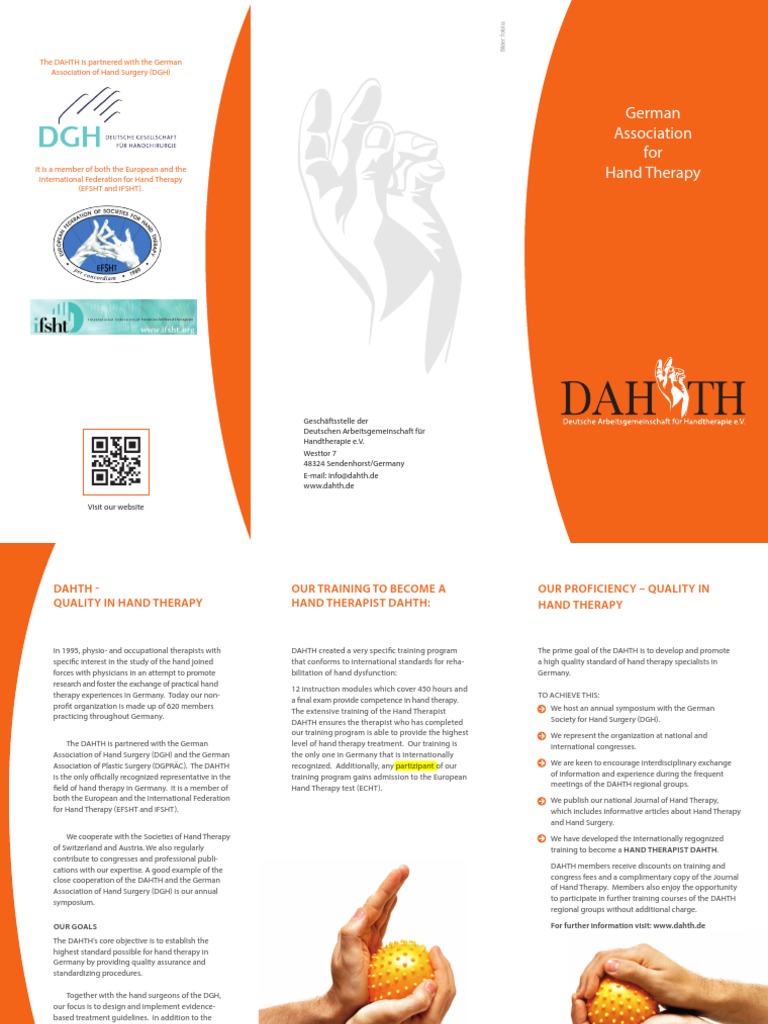 Dahth Flyer English | Download Free PDF | Psychotherapy | Physical Therapy