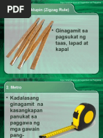 Mga Gamit Sa Kahoy, Metal at Elektrikal | PDF
