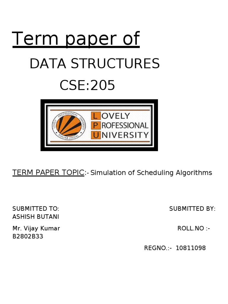 Simulation Of Scheduling Algorithms Pdf Scheduling Computing Process Computing 2192
