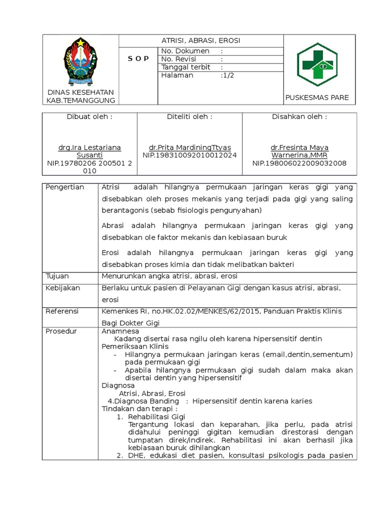 Sop Atrisi, Abrasi, Erosi | PDF | Sains & Matematika