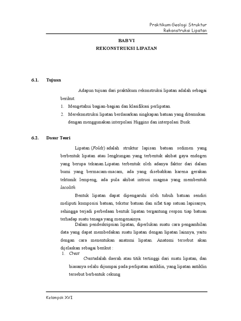 Bab Rekonstruksi Lipatan | PDF | Seni | Sains & Matematika