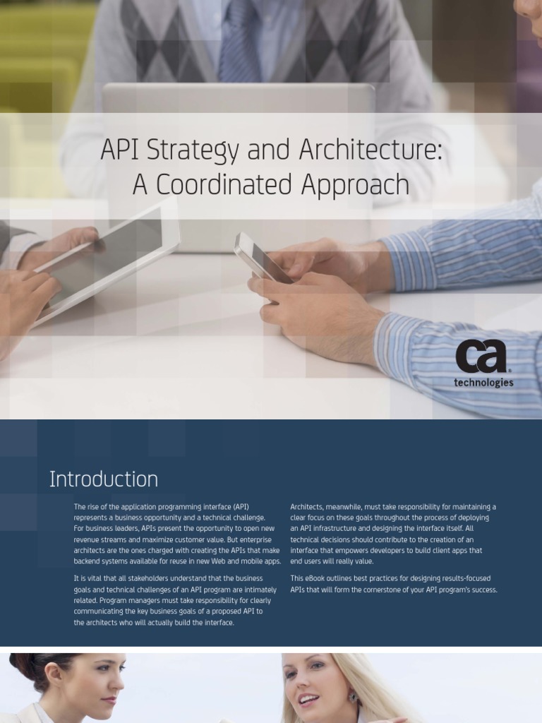 API Strategy and Architecture A Coordinated Approach | PDF | Representational State Transfer ...