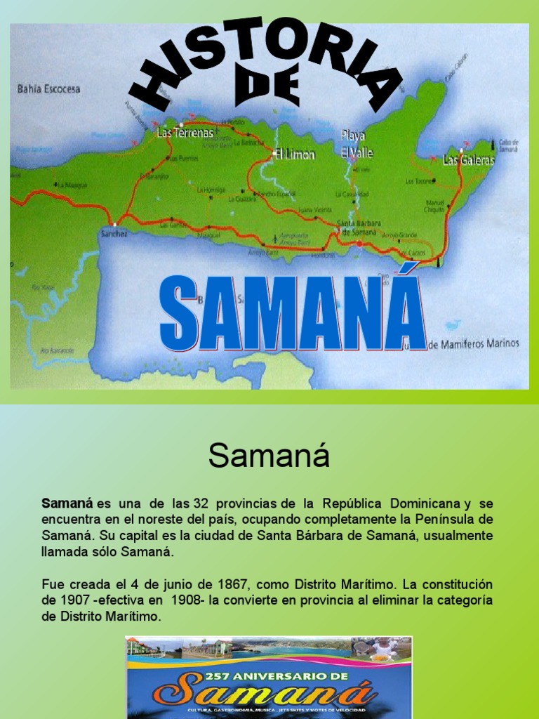 Historia de Samana | PDF