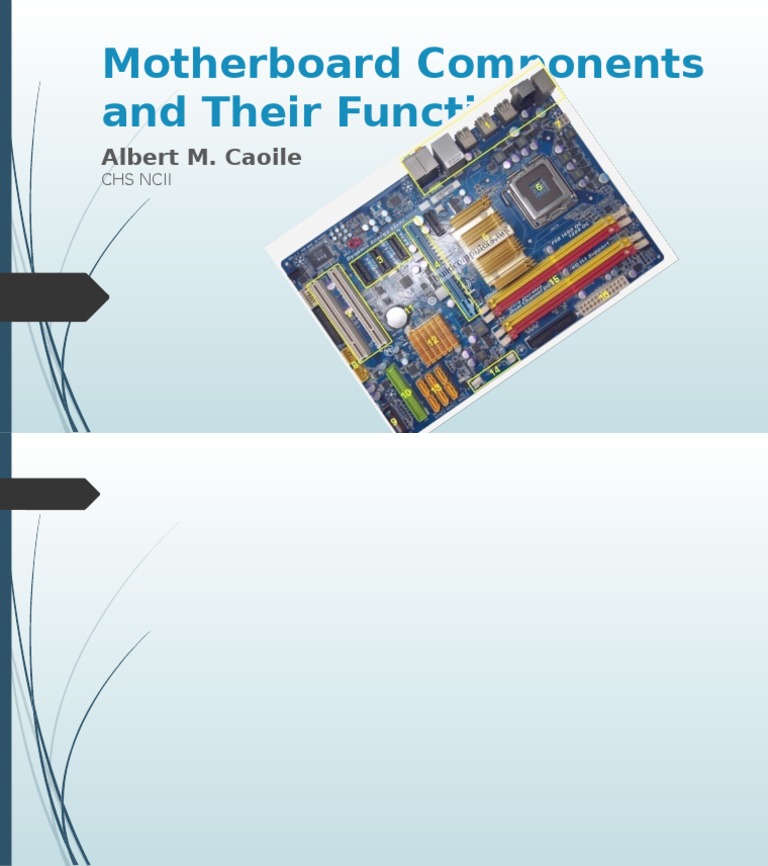 Motherboard Components And Their Functions Pdf