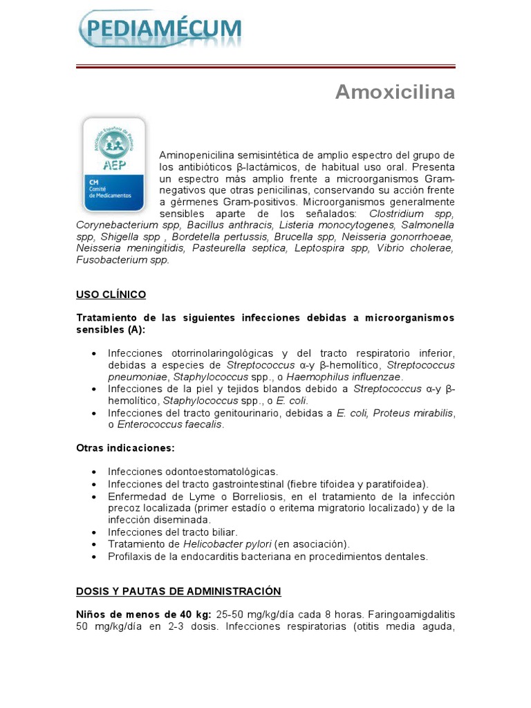 Pediamecum PDF | PDF | Penicilina | Microbiología