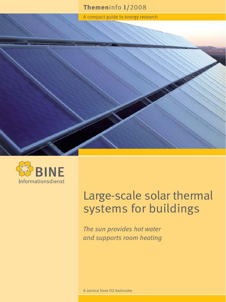 Bine Solar Guide | PDF | Water Heating | Solar Energy