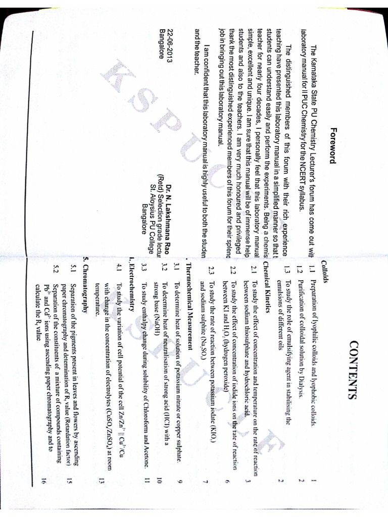 Chemistry Lab Manual Pdf