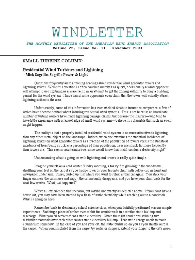 Lightning | PDF | Lightning | Electric Current