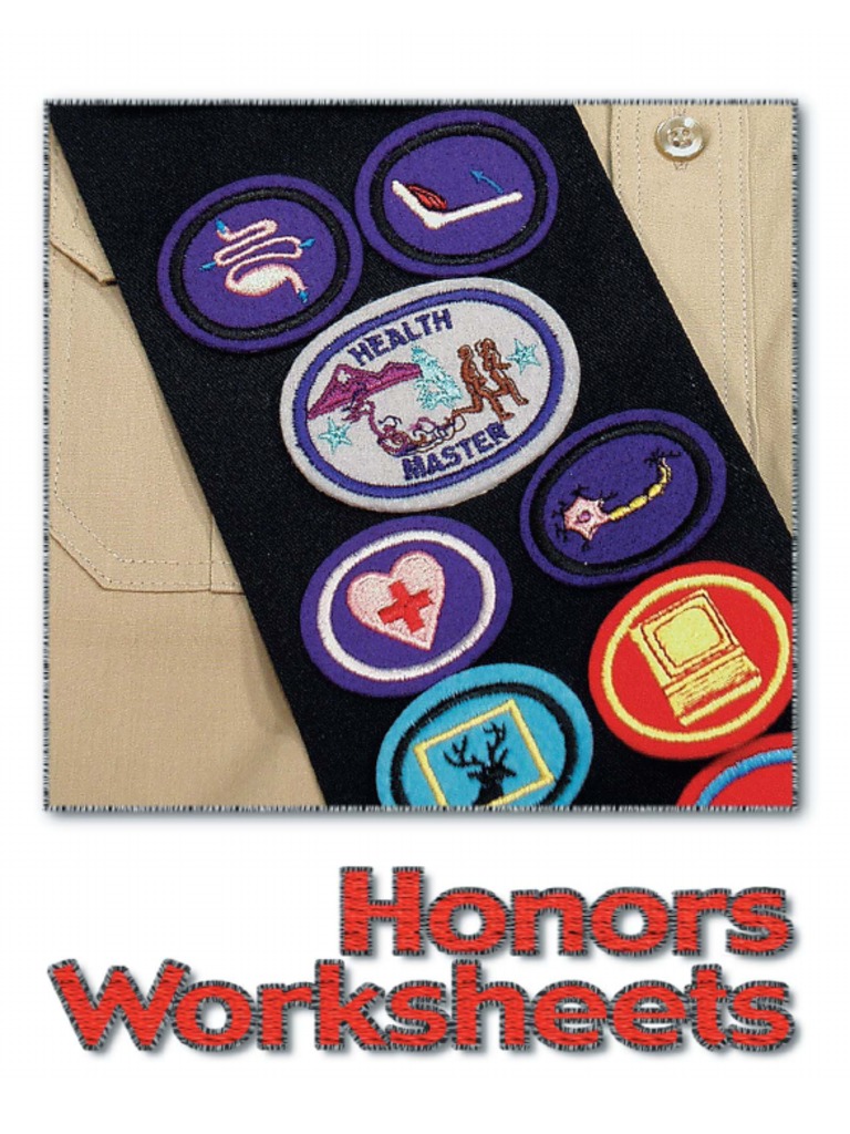 Pathfinder Honor Worksheets English PDF | PDF | Coins | Knitting