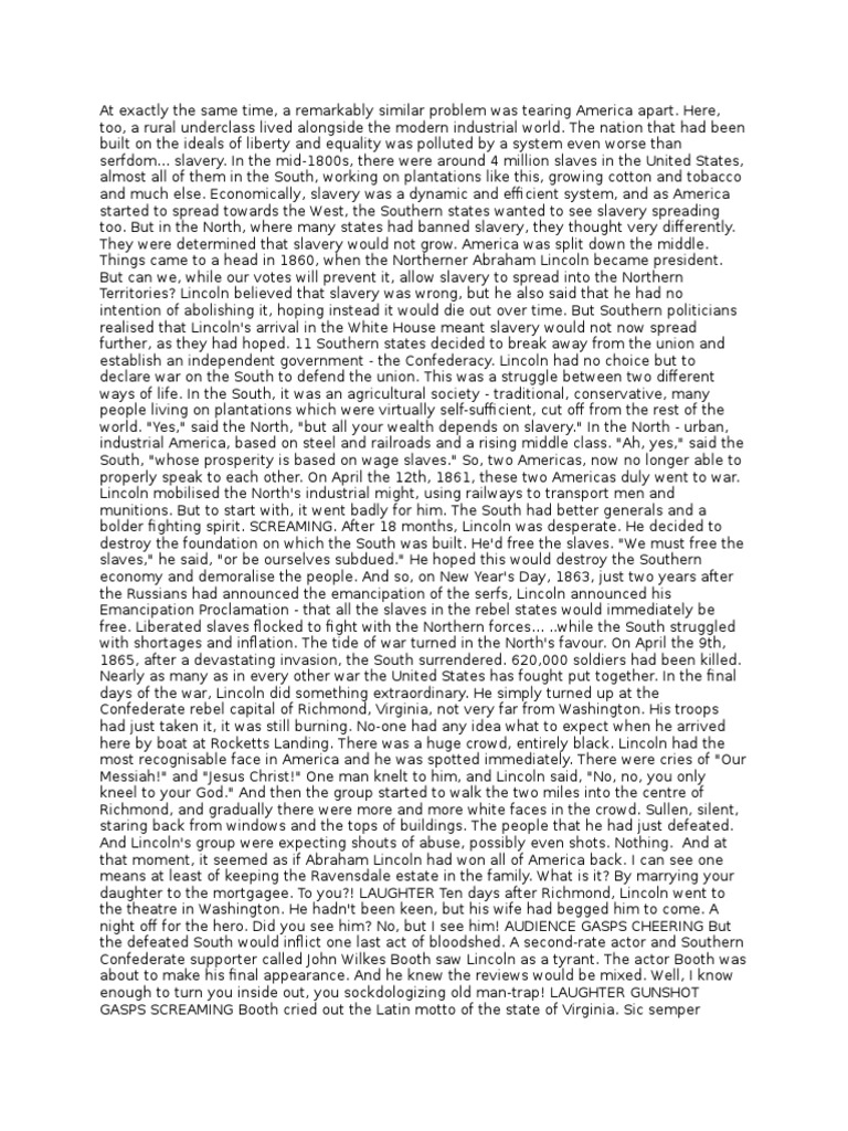 Andrew Marr History of The World | PDF | Vladimir Lenin | Abraham Lincoln
