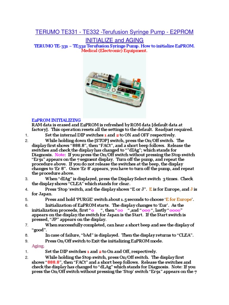 Terumo Te331 | PDF | Electronic Engineering | Electronics