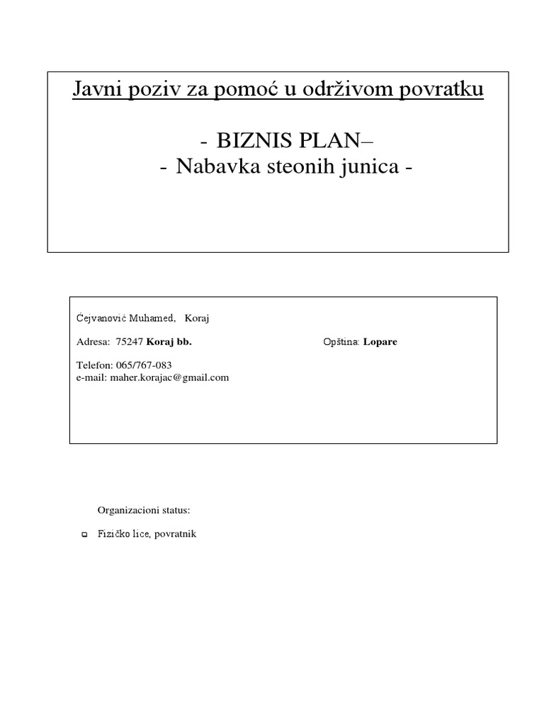 PROJEKAT Steone Junice | PDF