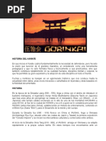 Trabajo de Historia Del Karate | PDF | Kárate | Artes marciales japonesas