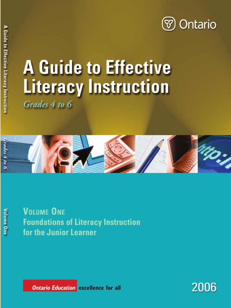 Guide Lit 456 Vol 1 Pt1 Junior Learner PDF | PDF | Literacy | Metacognition