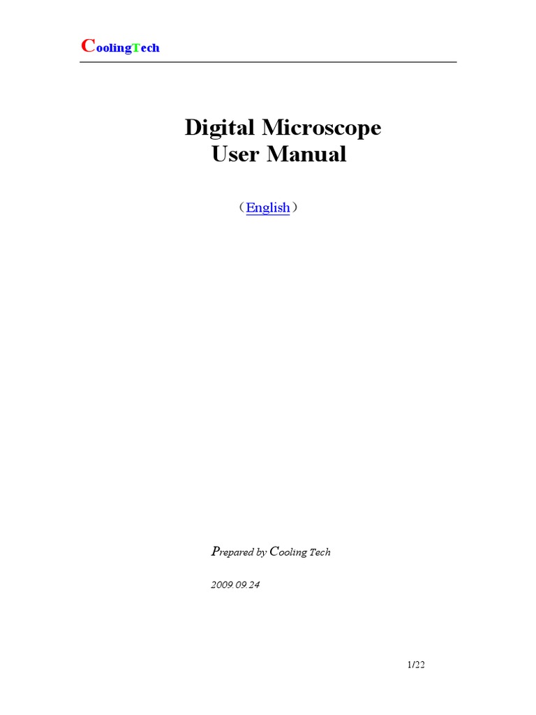 USB Microscope General Instruction - U500X Example | PDF | Usb | Icon ...