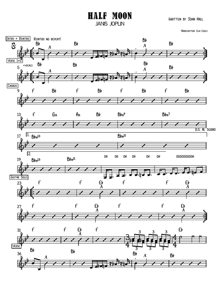 Half Moon Janis Joplin | PDF