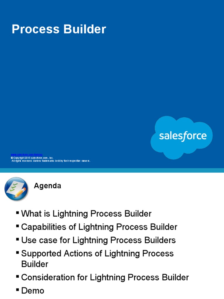 Learn Process Builder | PDF | Salesforce.Com | Business Process