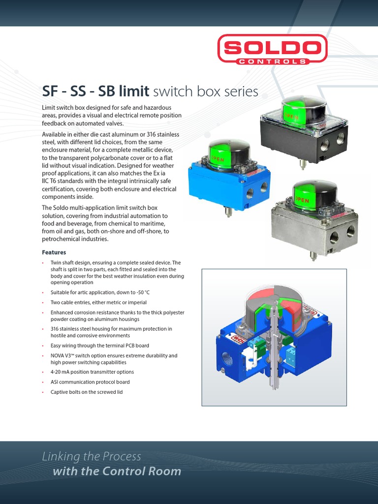 Limit Switch PDF | PDF | Corrosion | Switch