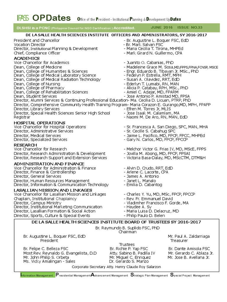 Final June Opdates_ipass_33-34 Information Management | Academia | Schools