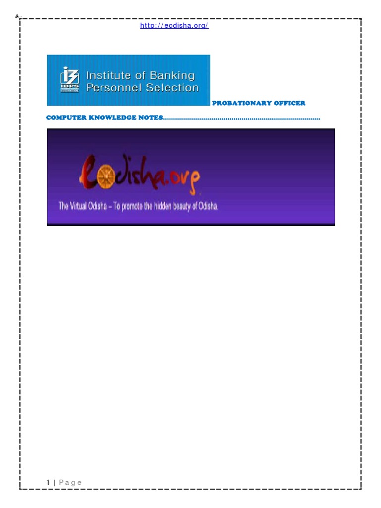 An Introduction To Computer - 2 PDF | PDF | Computer Data Storage ...