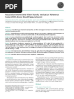Morisky Medication Adherence | PDF | Medicine | Clinical Medicine